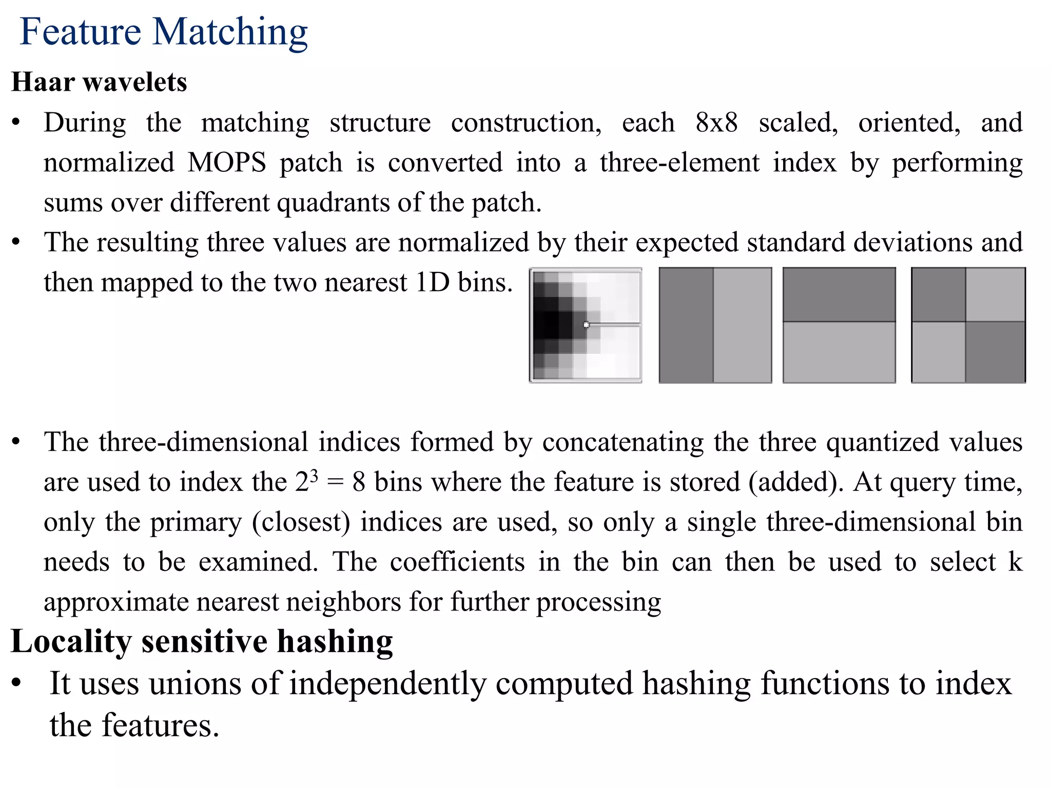 Feature detection and matching | PDF