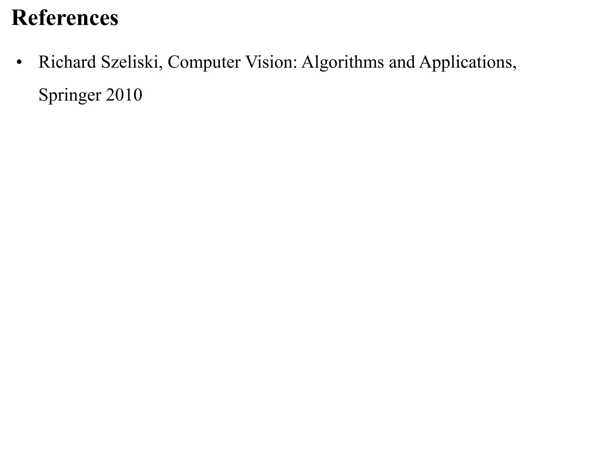 Feature detection and matching | PDF