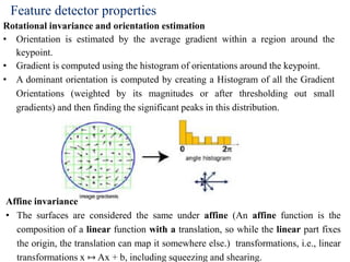 Feature detection and matching | PDF