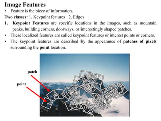 Feature detection and matching | PDF