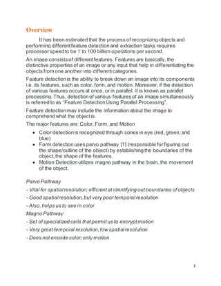 Feature detection & extraction | DOCX