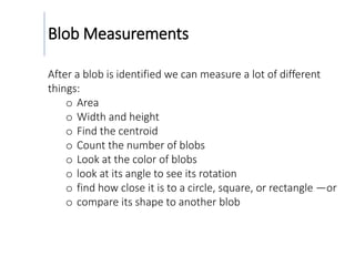 Feature detection - Image Processing | PPTX