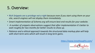 Featured snippets a privilege, not a right! 1 | PPT