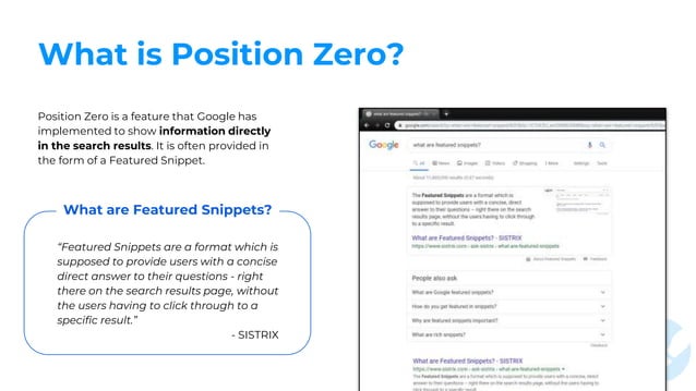 Featured Snippets - How to Get Position Zero | PPT