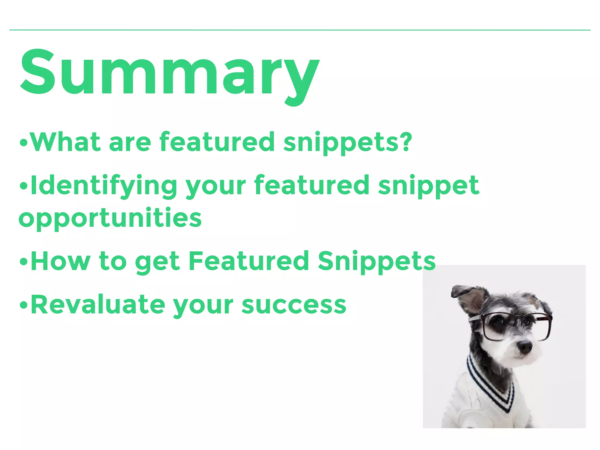Featured snippets knowledge share | PPT