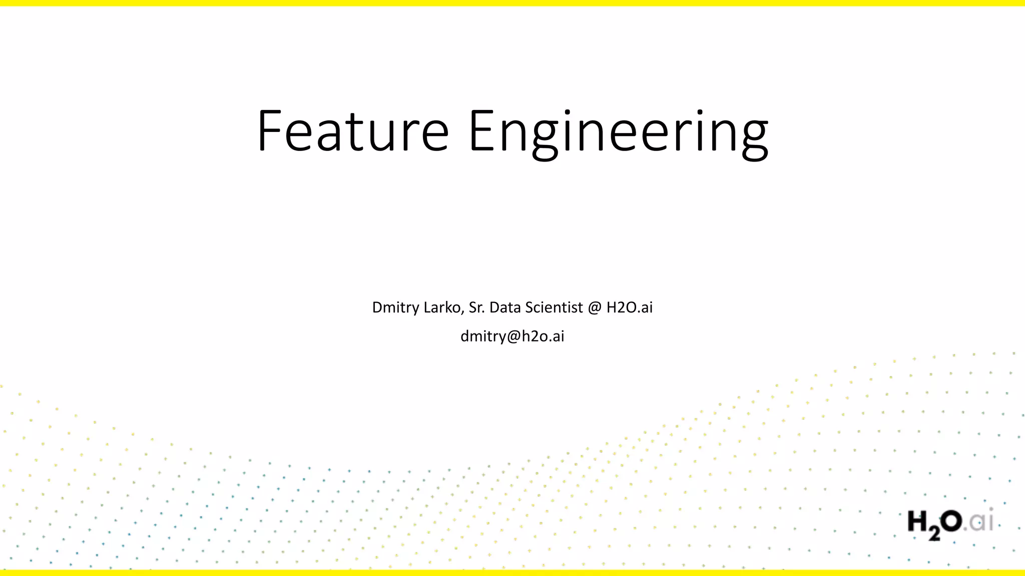 Feature Engineering | PDF