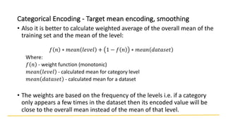 Feature Engineering Hands-On by Dmitry Larko | PPT