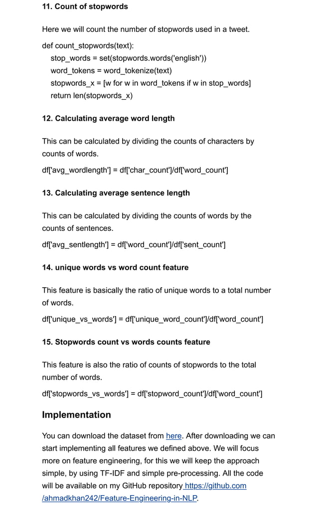 Feature Engineering in NLP.pdf