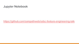 Feature engineering pipelines | PDF | Computing | Technology & Computing