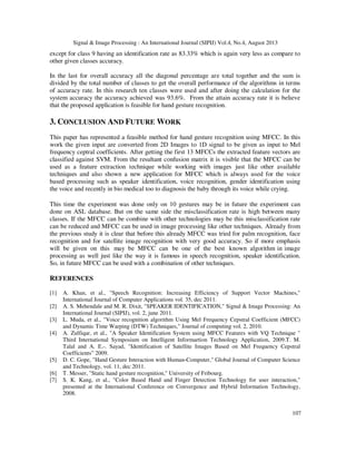 FEATURE EXTRACTION USING MFCC | PDF