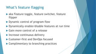 Feature flagging in .net | Computer Software and Applications | Computing