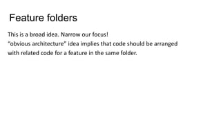 Feature folders | PPT