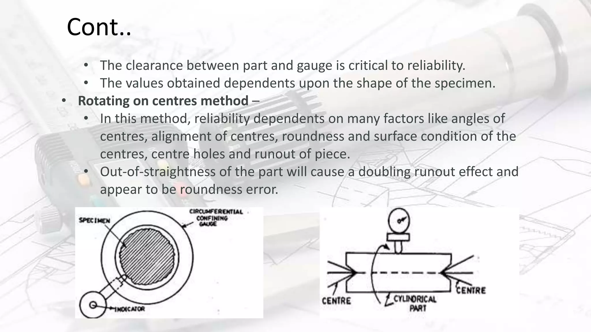 Feature inspection of circularity and roundness | PPTX