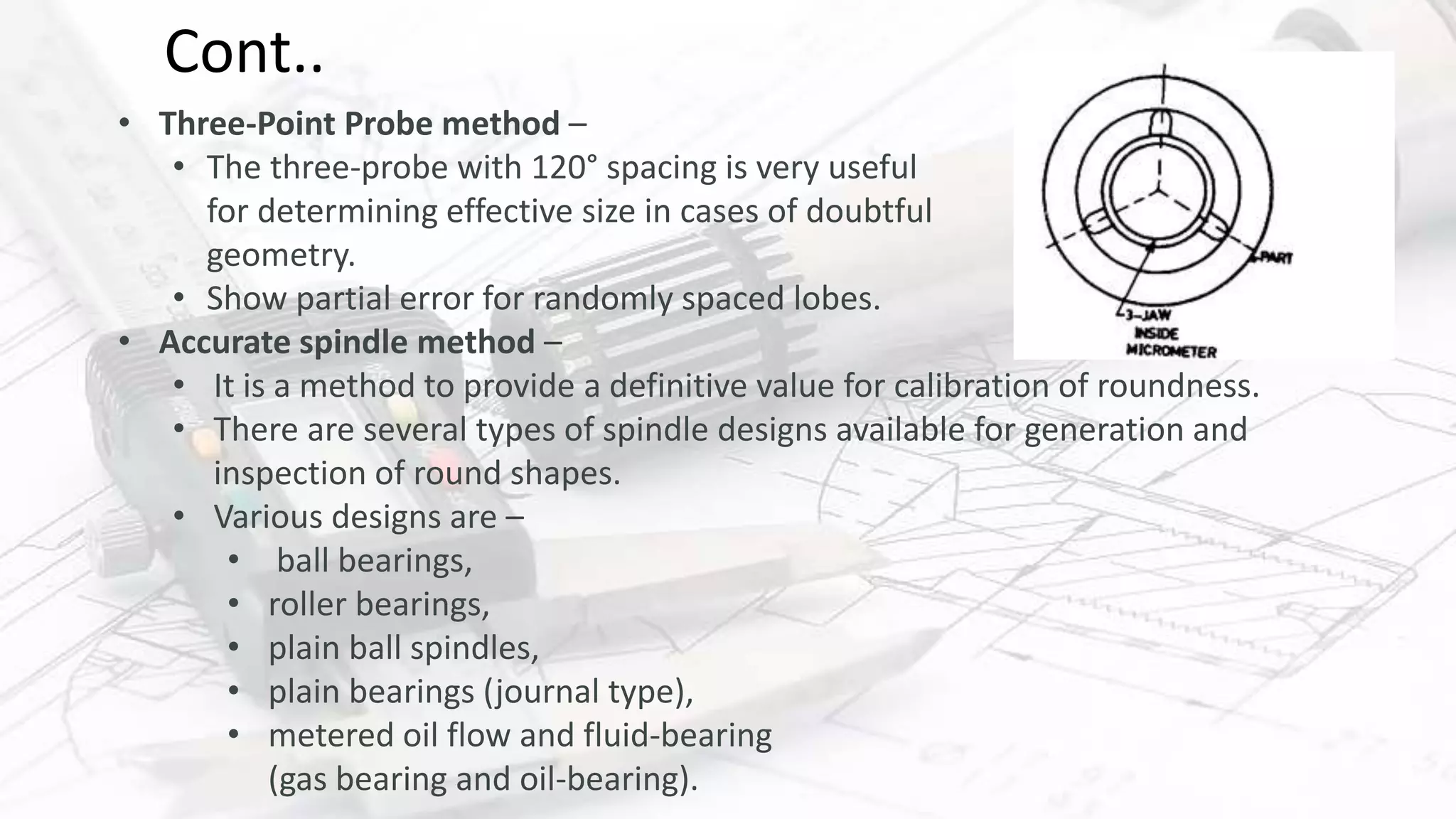 Feature inspection of circularity and roundness | PPTX