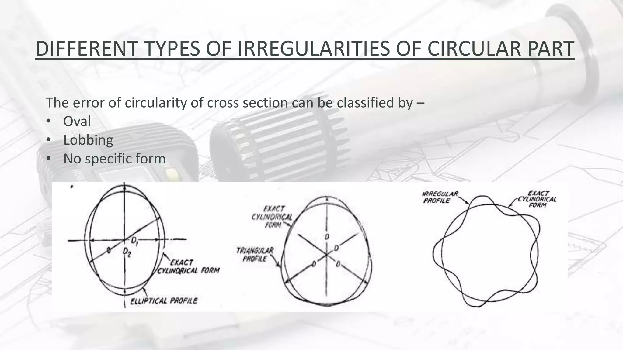 Feature inspection of circularity and roundness | PPTX
