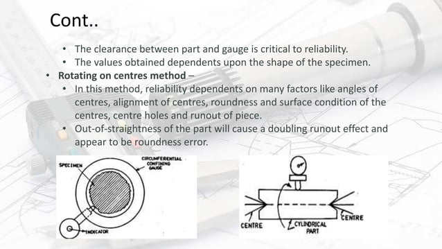 Feature inspection of circularity and roundness | PPTX