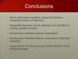 The Feature-Integration of Attention_Jing | PPTX