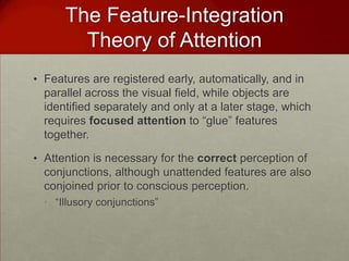 The Feature-Integration of Attention_Jing | PPTX