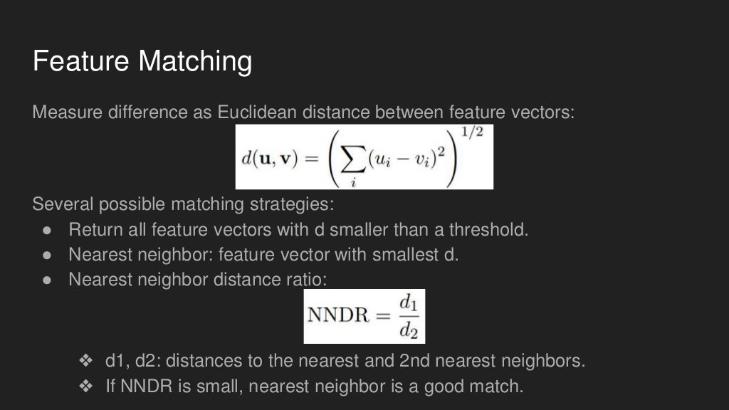 Computer Vision Feature Matching With Ransac Algorithm