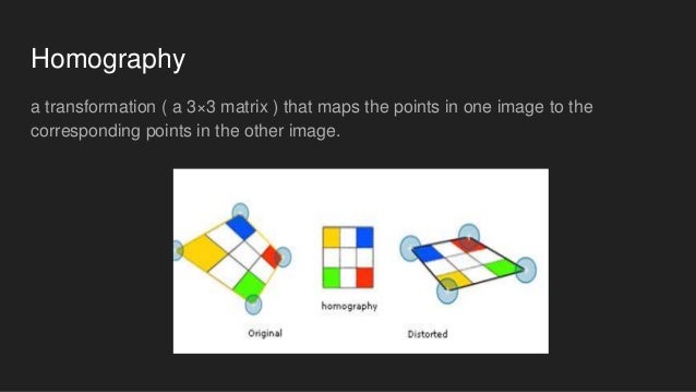 Computer Vision Feature Matching With Ransac Algorithm
