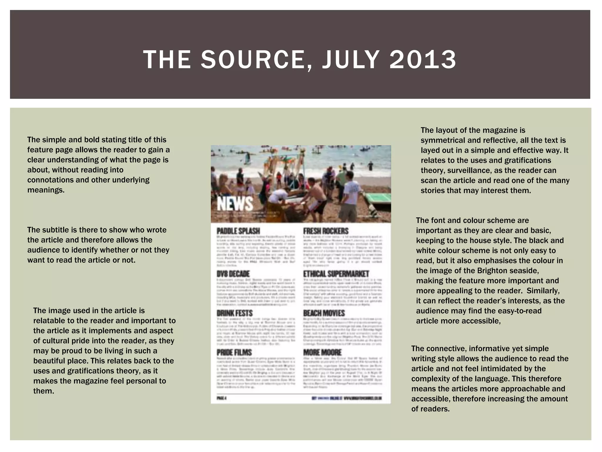 Feature page codes and conventions | PPT