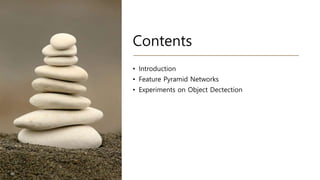 Feature pyramid networks for object detection | PPTX