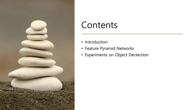 Feature pyramid networks for object detection | PPTX