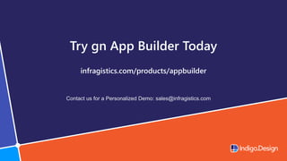 App Builder Feature Roundup and Roadmap | PPT