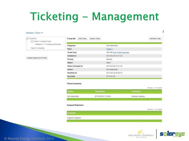 SolarEye Platform Features | PPT