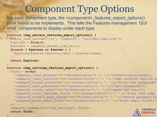 Using the Features API | PPTX | Programming Languages | Computing