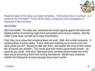 Features Of Persuasive Writing | PPT