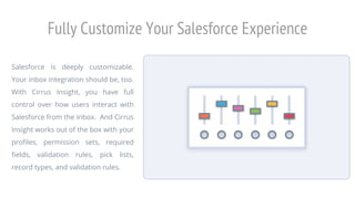 Cirrus Insight Features Deck | PPT