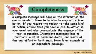 Features & 7C's of communication.pptx