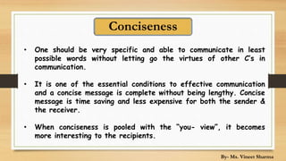 Features & 7C's of communication.pptx