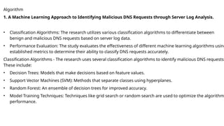 Features and algorithms on DNS malware identification (1).pptx