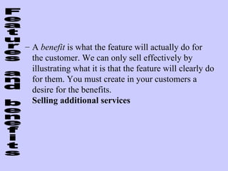 Features And Benefits | PPT