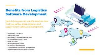 Features and Benefits of Logistics Software Development.pdf | Logistics | Business