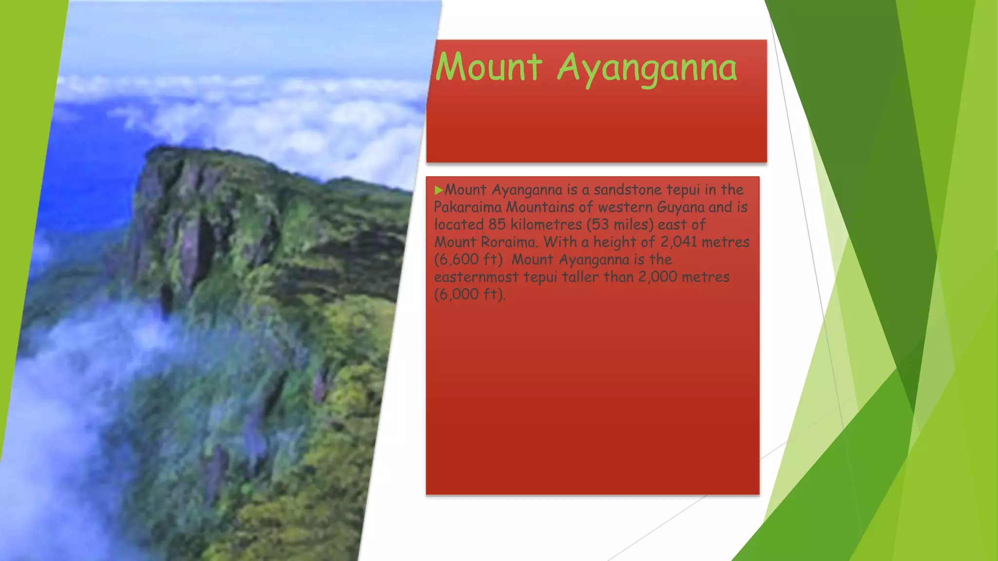 Features And Landforms of Guyana.pptx