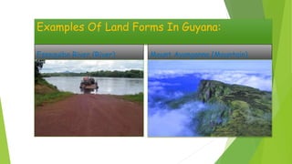 Features And Landforms of Guyana.pptx