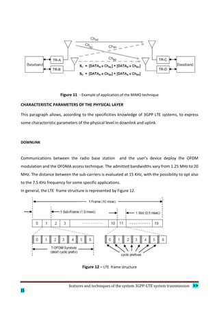 Features And Techniques Of The 3 Gpp Lte System Transmissio Nx | PDF ...