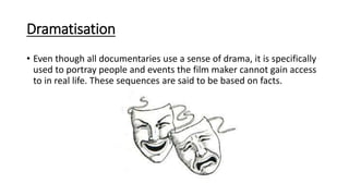 Features and types of documentaries | PPTX