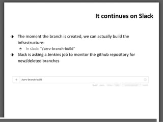 DevOps: Building by feature with immutable infrastructure at Serv.sg