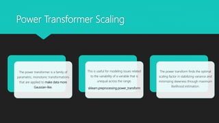 Feature scaling | PPTX