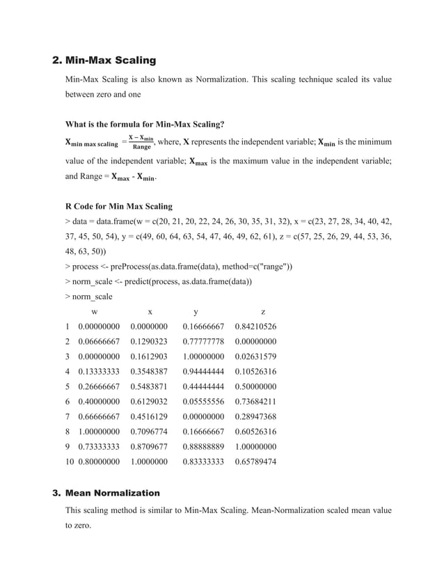 Feature Scaling with R.pdf