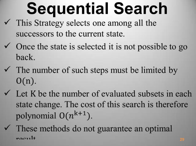 Feature Selection Concepts And Methods Pptx Computing Technology