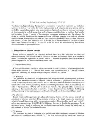 Feature selection for classification | PDF