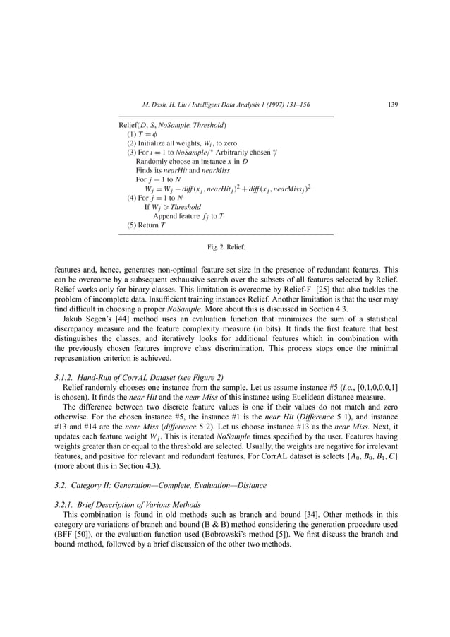 Feature selection for classification | PDF