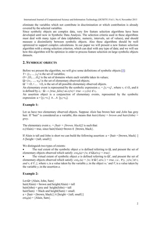 Feature selection on boolean symbolic objects | PDF