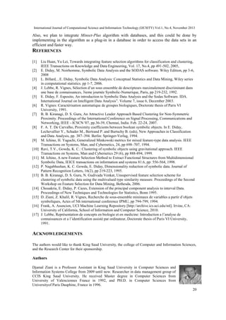 Feature selection on boolean symbolic objects | PDF