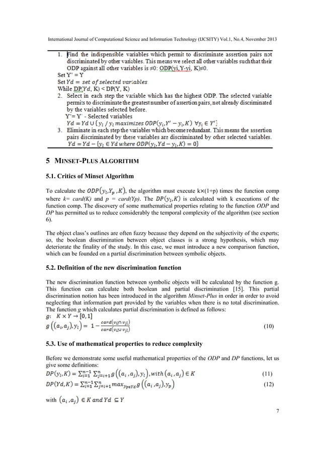 Feature Selection On Boolean Symbolic Objects Pdf